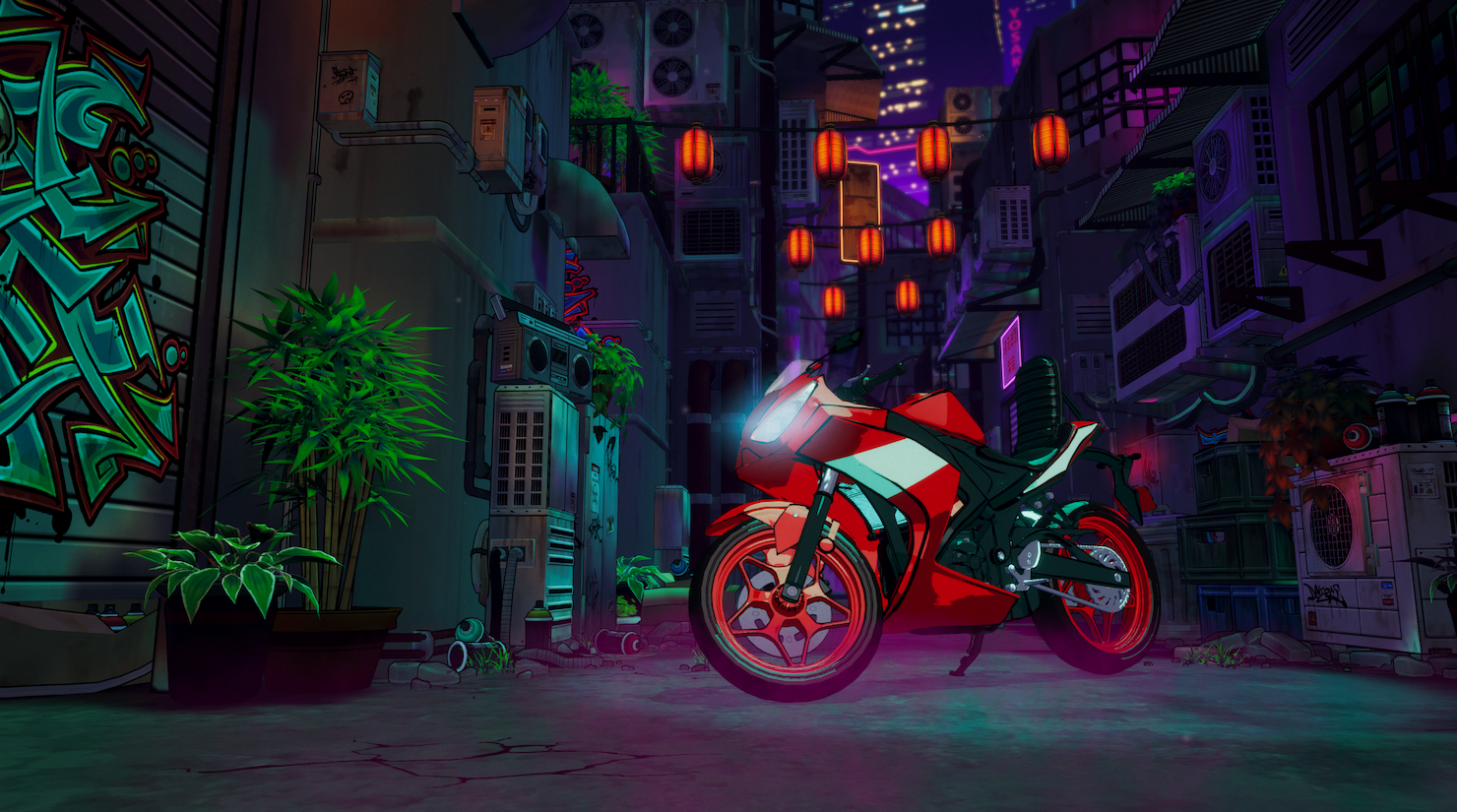 Moto Rush Reborn Revealed - A Demon-Fuelled Arcade Racer Tears Through ...